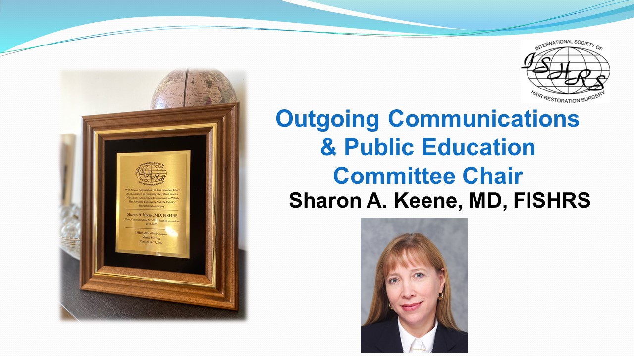 ISHRS Honors Members for Outstanding Service to Society | 2021 & Beyond